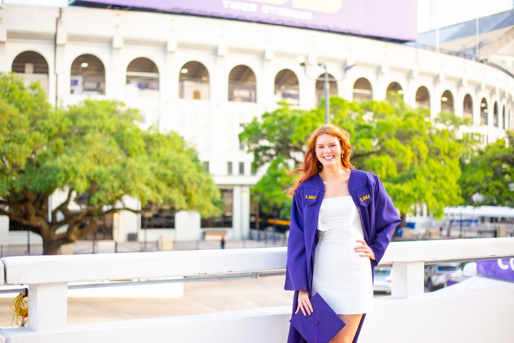 LSU Graduation Shoot - KayLee Victoria Photography | Dallas Senior ...
