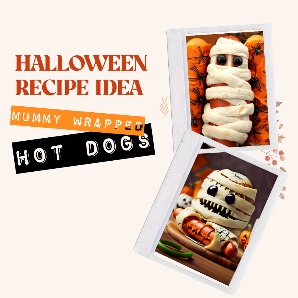 Halloween Treat Recipe Idea for kids and parties: Mummy hot dogs ...