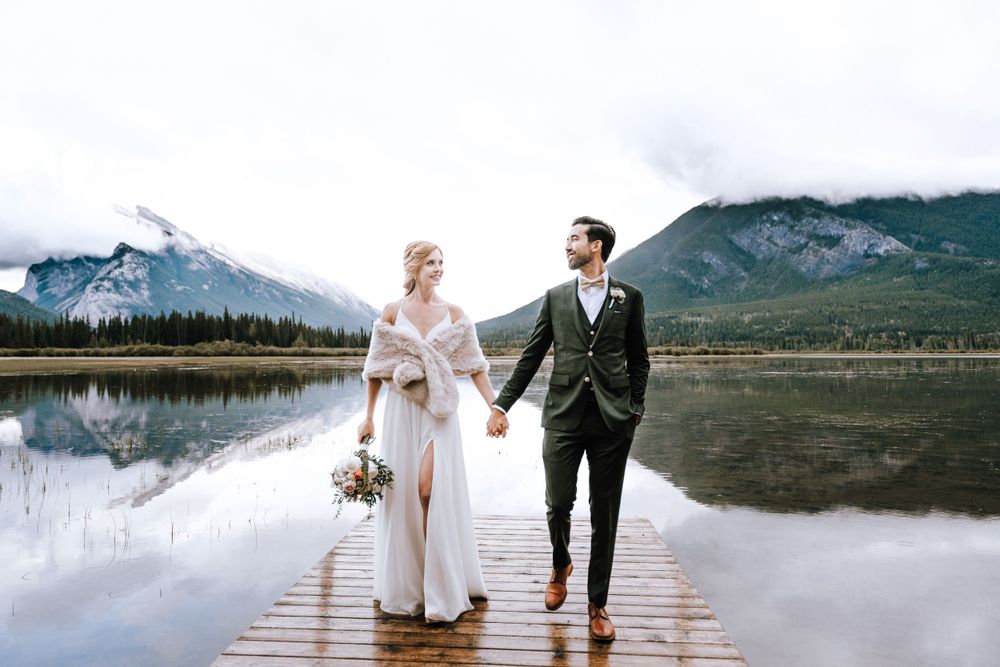 Jamie & Scott | Banff Wedding - Three Sisters Photography | YYC