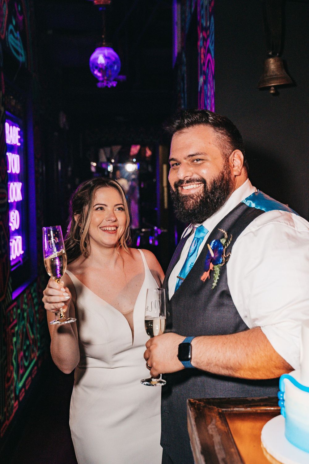 Gabby & Rany || Tropical Vegas Backyard wedding - Torie Sweeney Photography