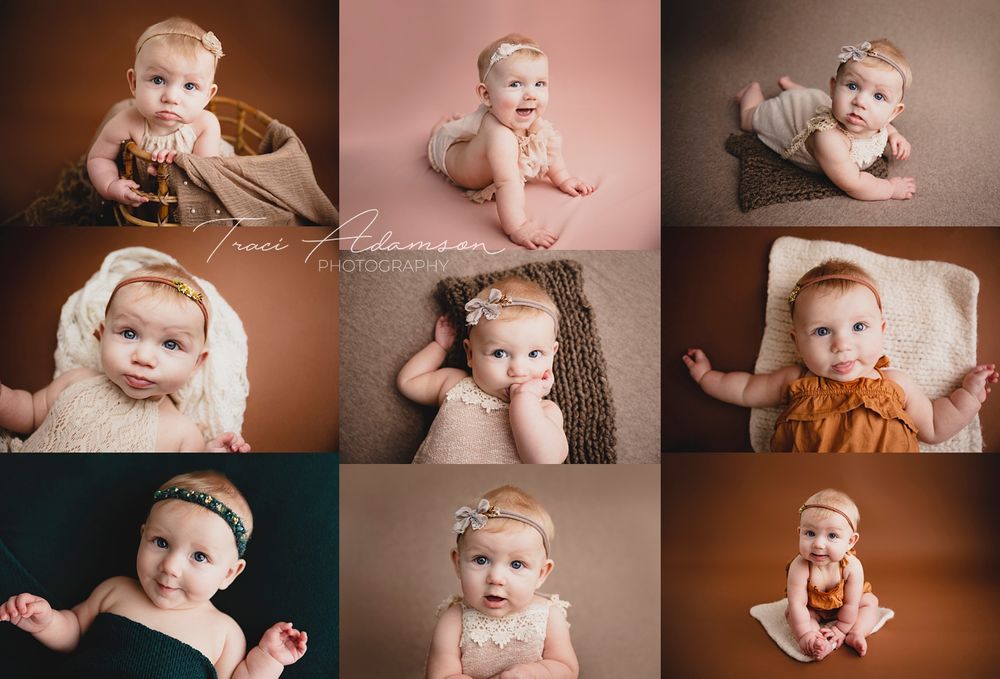 Lauryn [6 Months] | Fargo Moorhead Baby Photographer - Traci Adamson ...