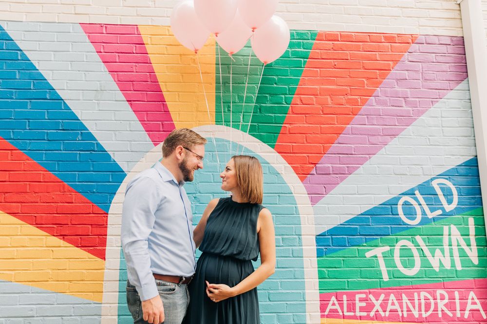 Old Town Maternity Session - Washington, DC & Northern Virginia Family ...