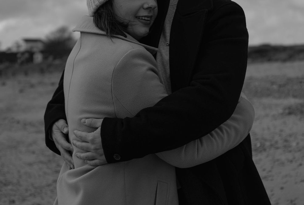 Zoe & Brad's Bad Weather Session - Celia Manders Photography