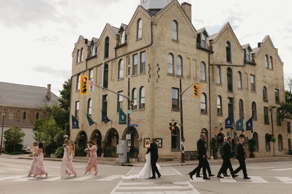 Paige and Ty's Romantic Paris, Ontario Wedding at River's Edge - Three ...