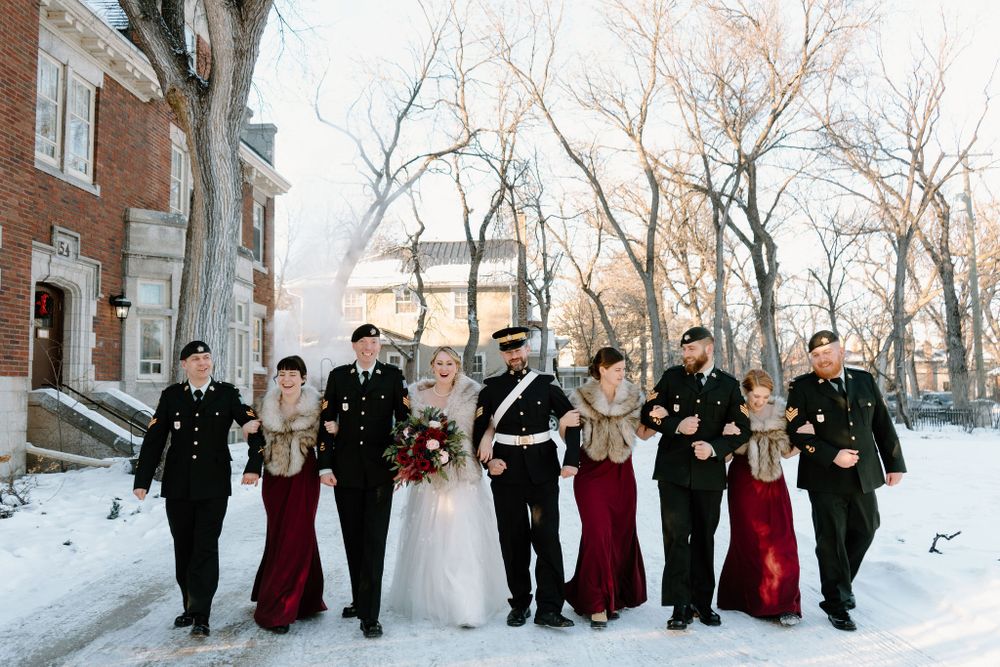 Winter Wonderland Wedding at Ralph Connor House in Winnipeg, Manitoba ...