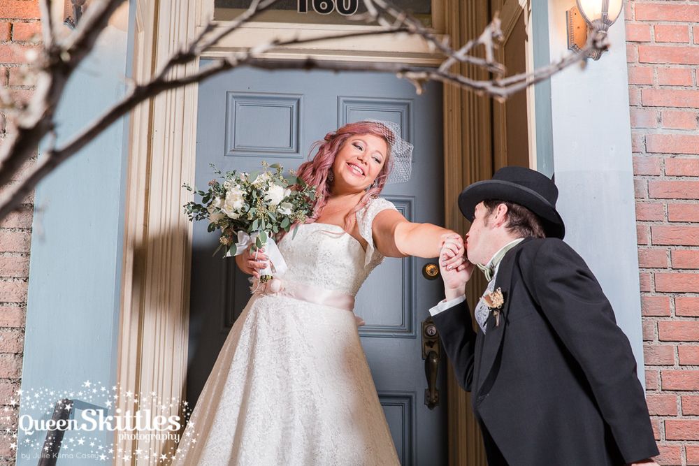 Super Radical CBS Studios Wedding- Kris & Jimmy (Sneak Peeks!) - Queen ...