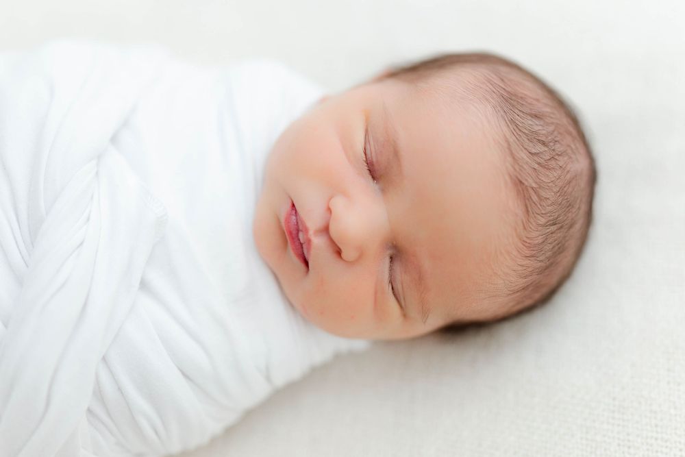 Bright & Airy Studio Newborn Session: Baby Maria - Meghan Werner ...