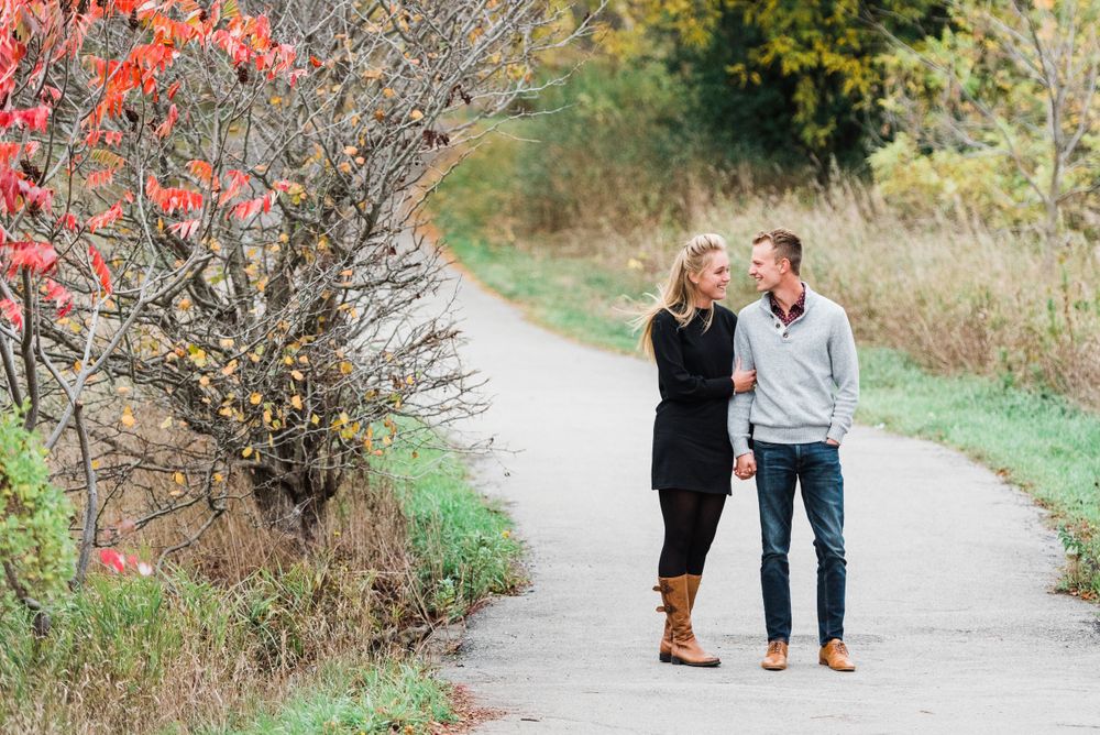 Eric & Emma - Eramosa Karst Engagement Session - Olive Shoots Photography