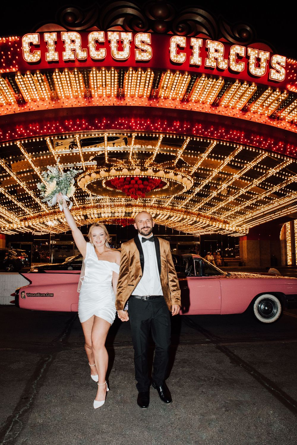 Private Pink Cadillac Tour of Las Vegas with Elvis and Little White ...