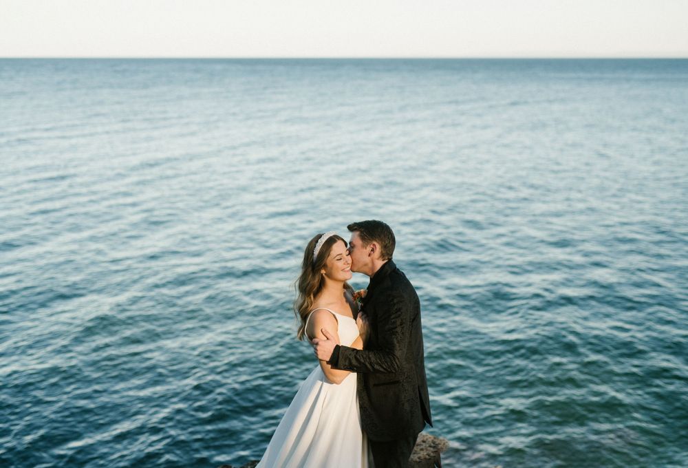 Audrey + Adam | Madeline Island micro wedding - Kellie Rae Studio