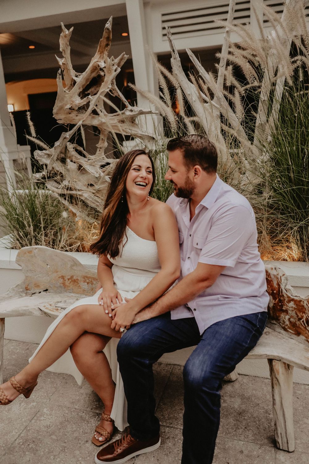BRYCIE + LUKE || ENGAGEMENT PORTRAIT SESSION IN DOWNTOWN DELRAY BEACH ...
