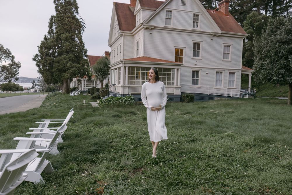 A Maternity Session At Cavallo Point - Danielle Conner Photography
