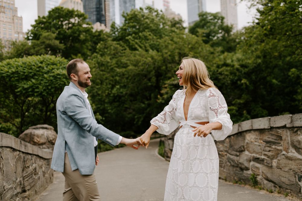 Ellen & Brock | West Village and Central Park Engagement Session ...