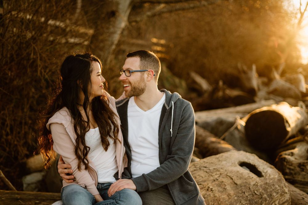 Acadia Beach Engagement Session in Vancouver, BC - Joleen Sandvar ...