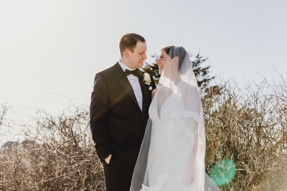 Kelly & Sam: Saying "I Do" with Ocean Views and Weiner Kisses - Allison ...