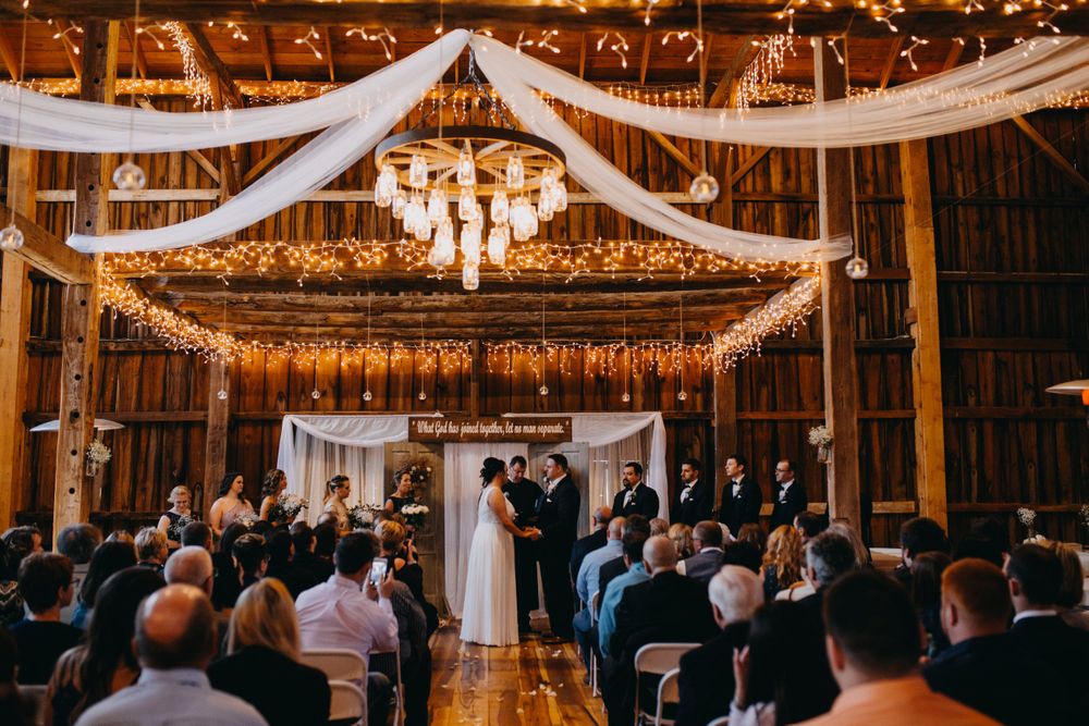 Kristen + Adam Spring Rustic Wedding at Fairman Family Farms - Allisha ...