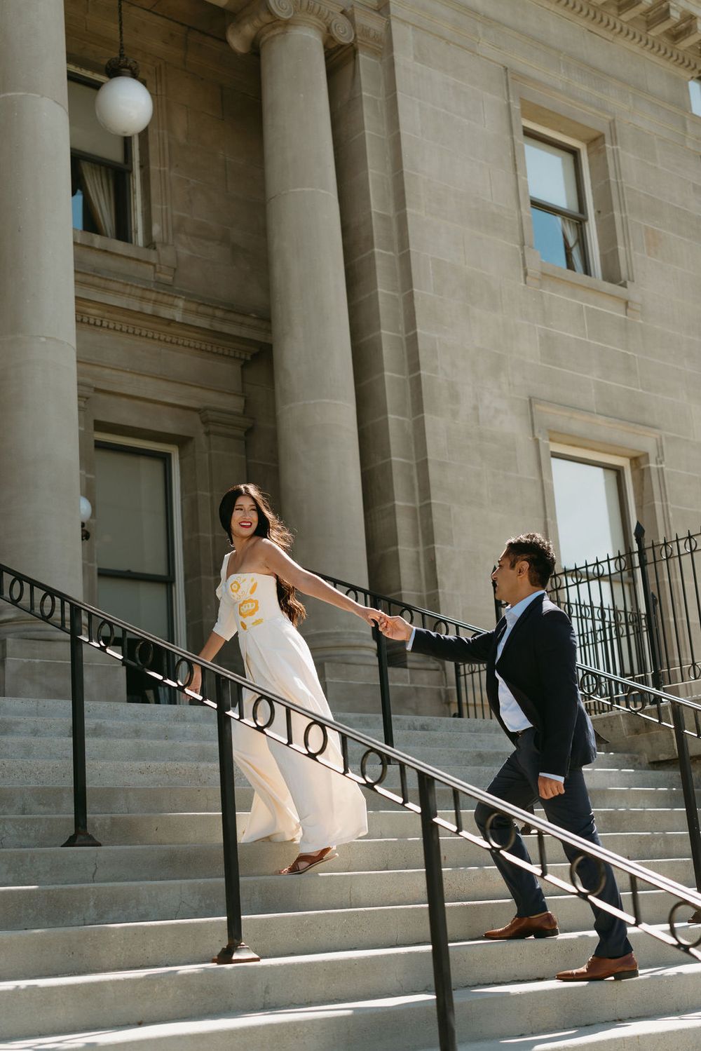 Eloping at the Idaho State Capitol - Salt and Sand Photos