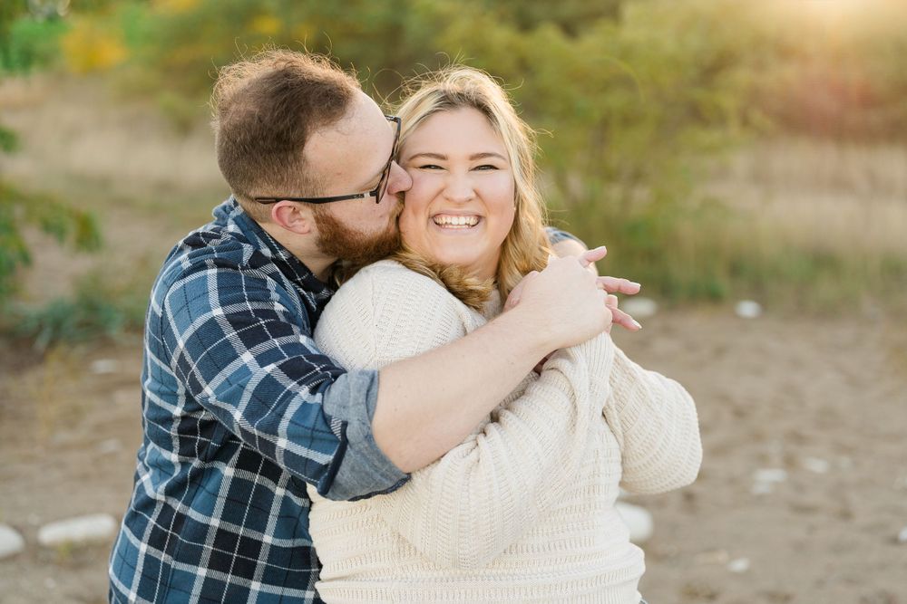 Carthage College Engagement Session | Becca & Jonah | Milwaukee Wedding ...