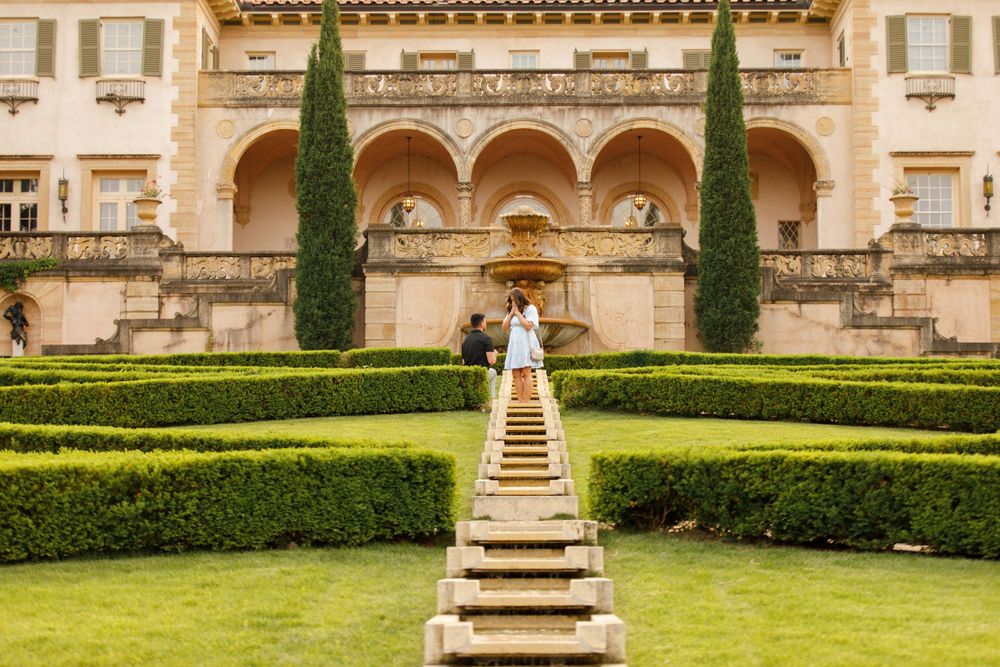 The Philbrook Museum | Surprise Proposal - Hannah Bentley Photography