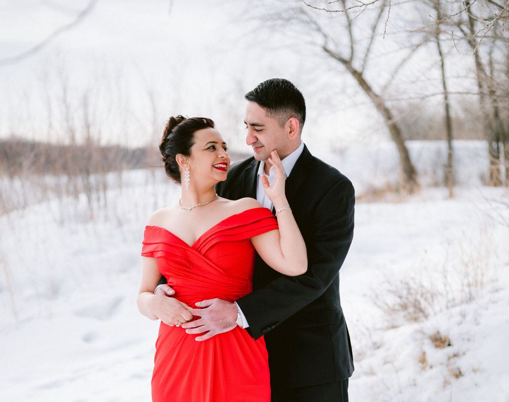 Meewasin Park Winter Engagement Session