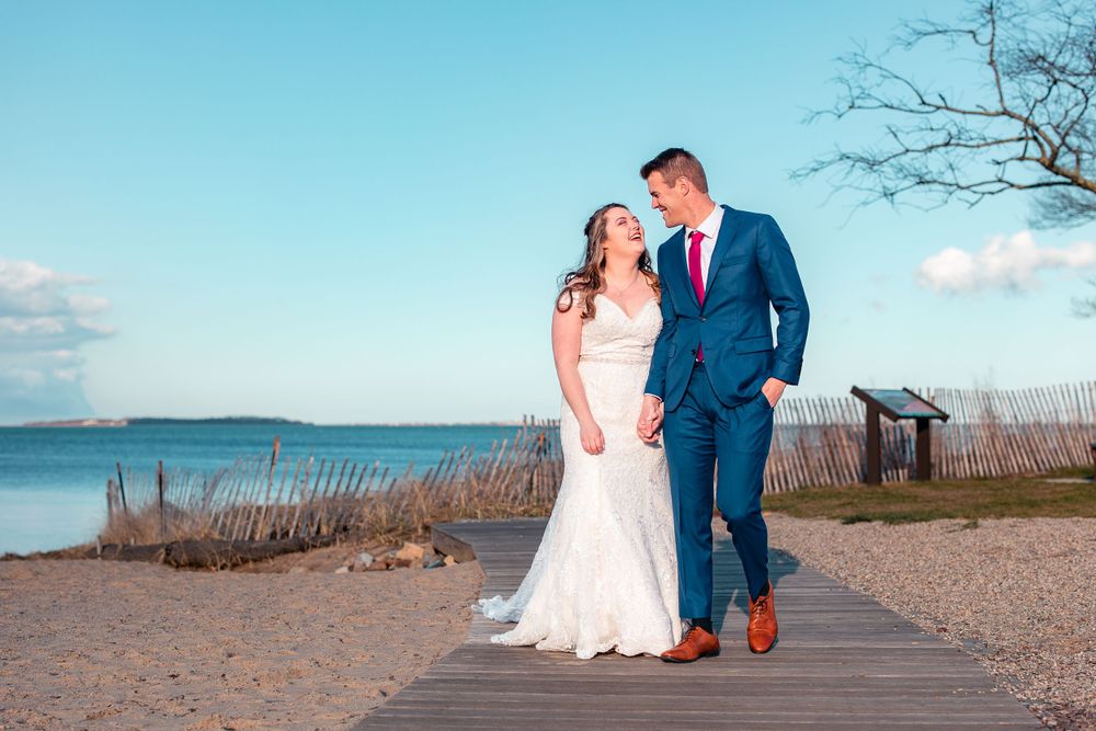 Tom + Christina | Wedding Reception at the Jones River Trading Post in ...
