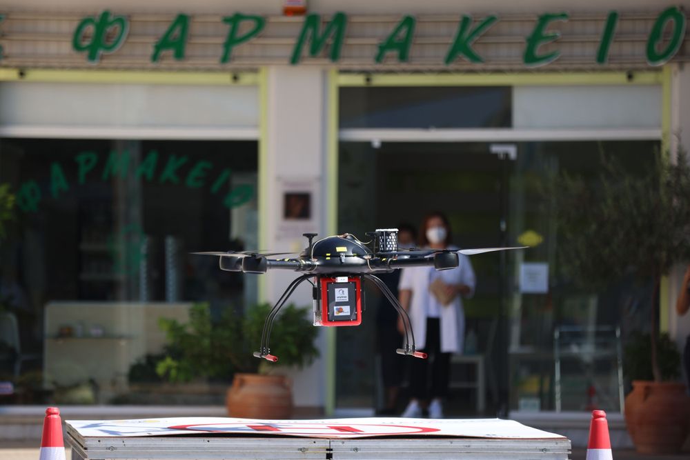 Greece tests drone drug delivery for remote regions | REUTERS - Floulis ...