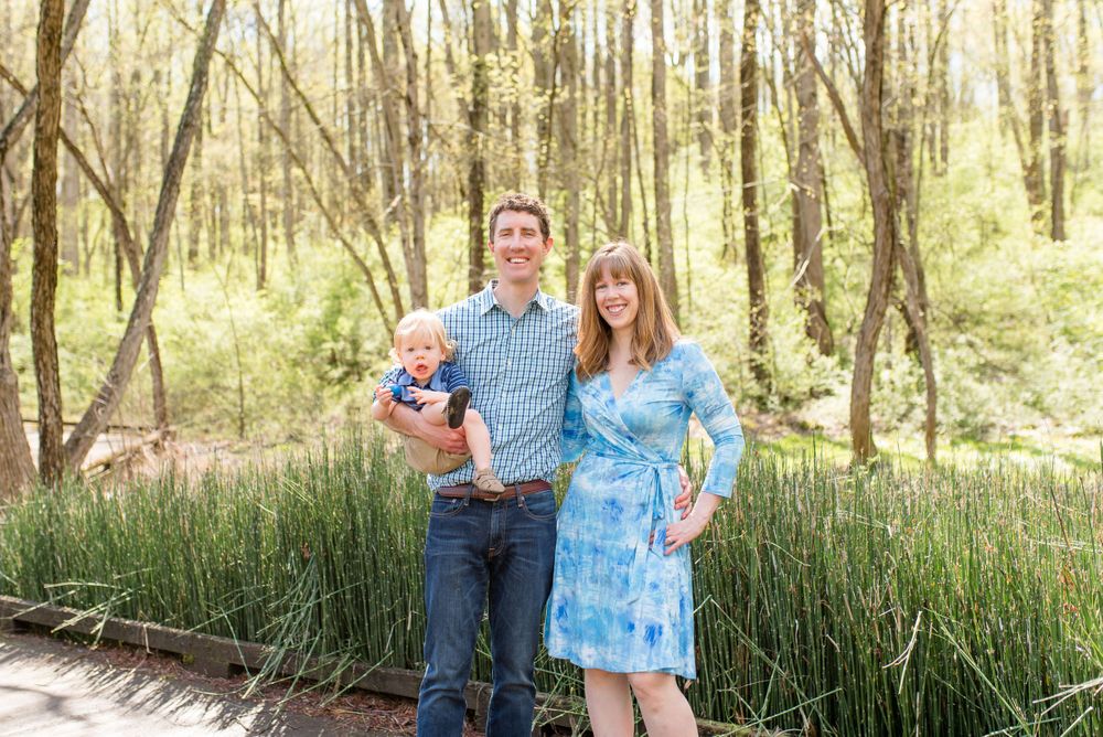 Lauren, Nate, and Everett at Meadowlark Botanical Gardens - Sarah ...