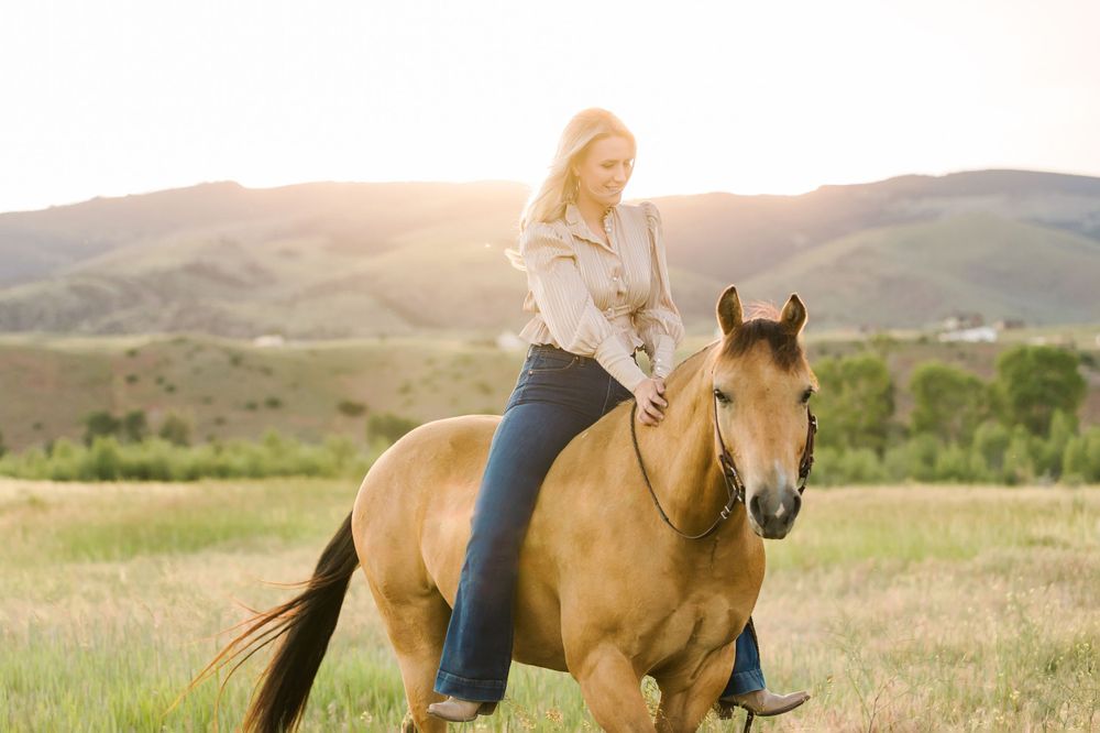 Horse + Rider Photoshoot - Livingston, Montana