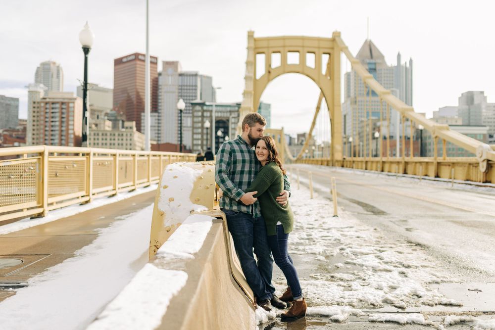 Chelsea and John-Pittsburgh Engagement Session - Allie LaRue Photography
