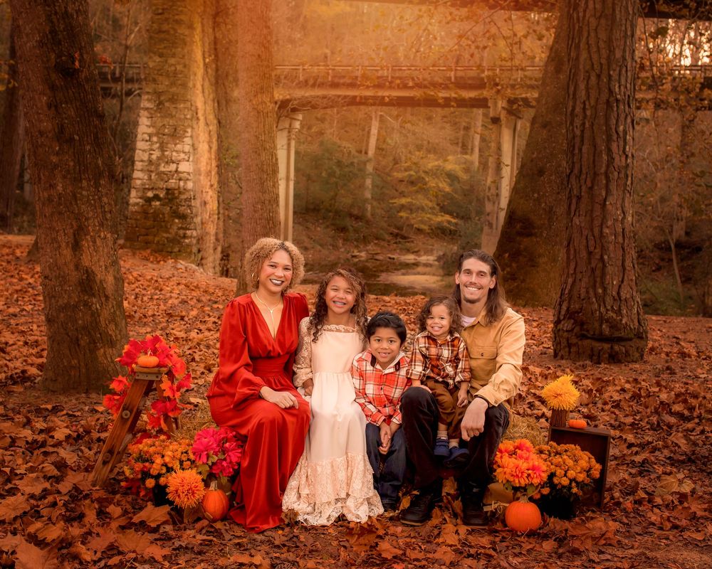Fall Family Portraits In Cullman,Al - Simply Blessed Portraits