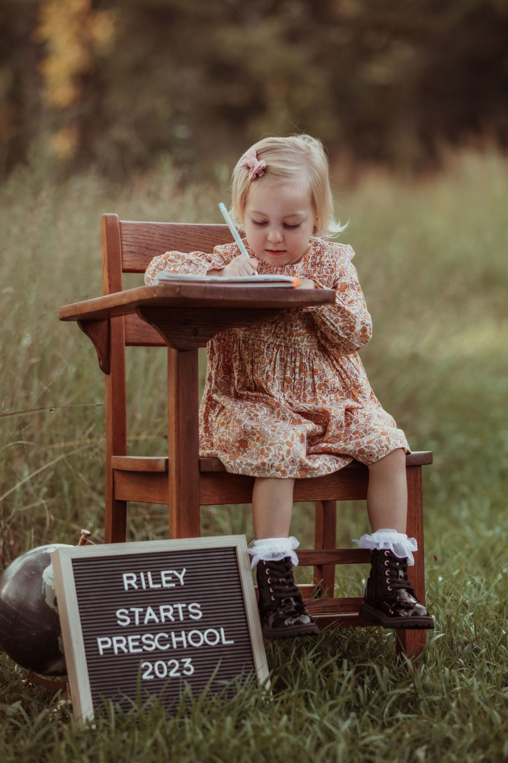Riley's "Back to School" Photoshoot at Batsto - Shawna Mason Photography