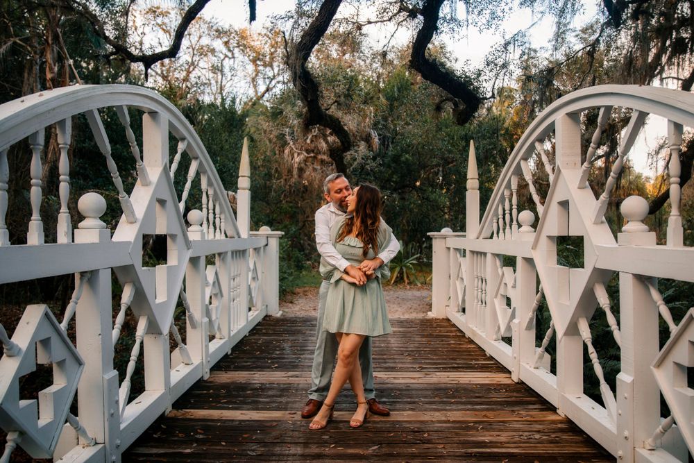 Erica & John // Koreshan Historic State Park, Fort Myers Engagement ...