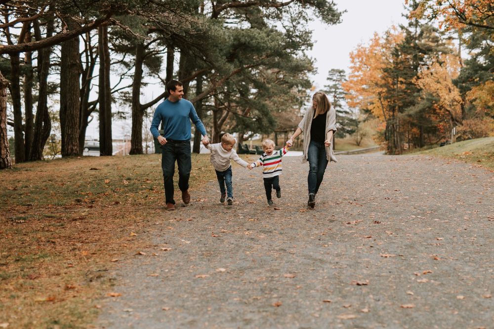 the aird family | a fall family session | halifax nova scotia family ...
