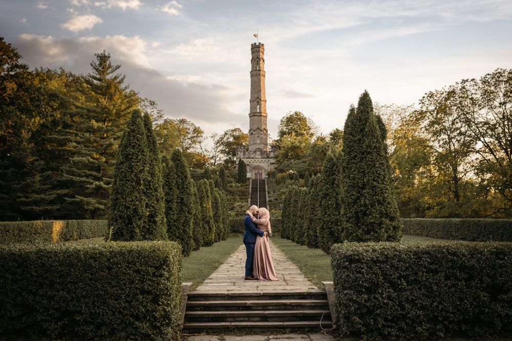 Twilight Engagement Session at Battlefield Park, Hamilton - Geoff Shaw ...