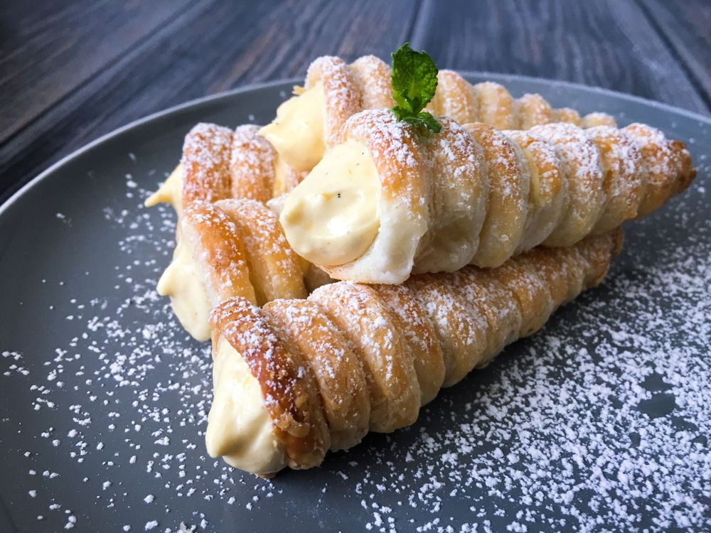 Lemon Cream Horns - Three Pod Studio