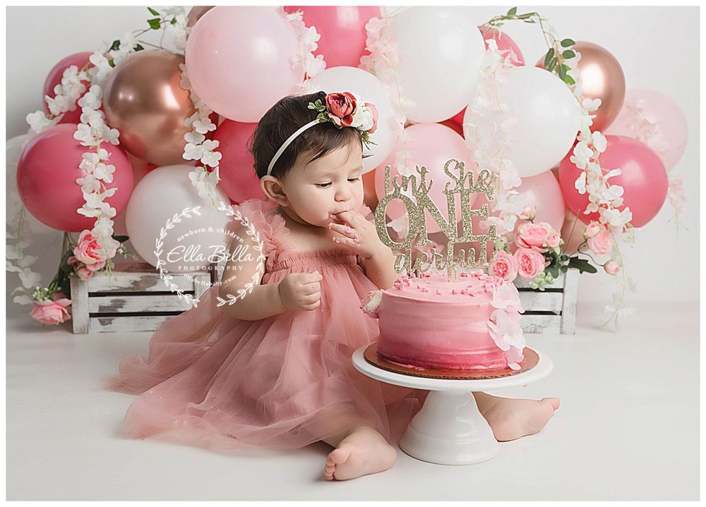 Onederful ~ San Antonio One Year Cake Smash Photographer - Ella Bella Photography - San Antonio ...
