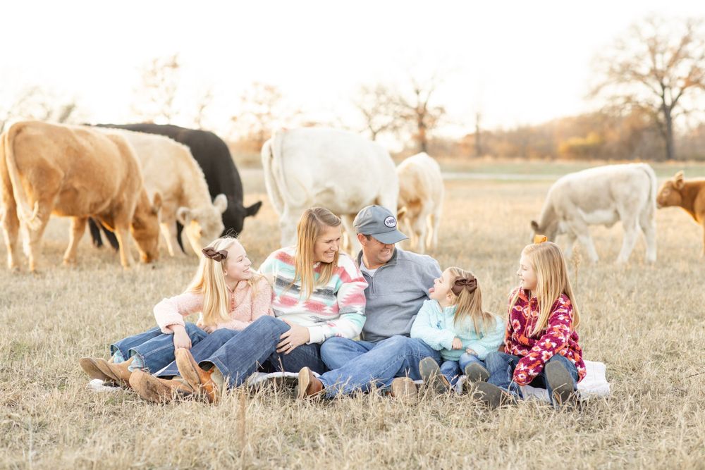 Cattle Ranch Family Session - JMJ Photography