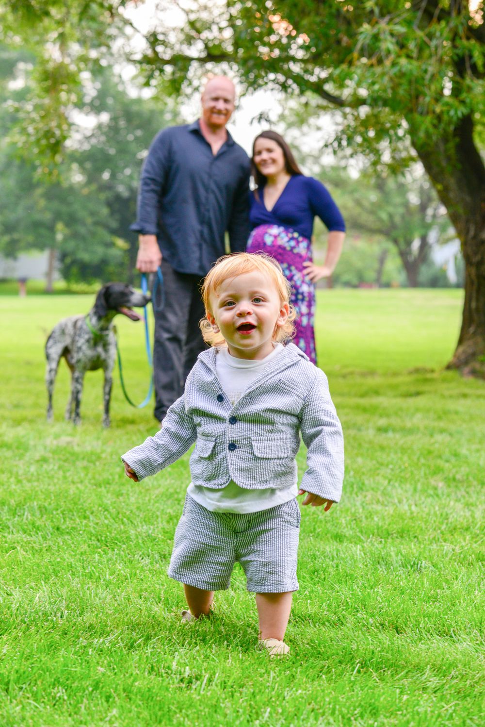Family Portraits Jennifer, Louis and Alton - Zack Weinstein Photography
