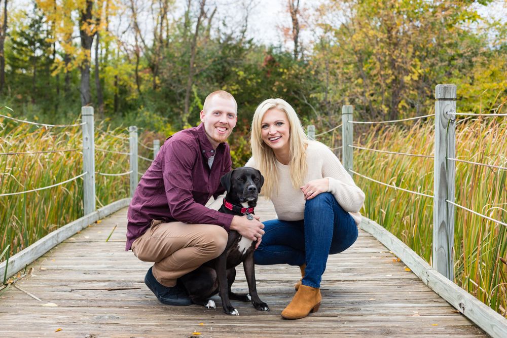 Elaina + Luke's Minnesota Engagement - ME Photography and Design