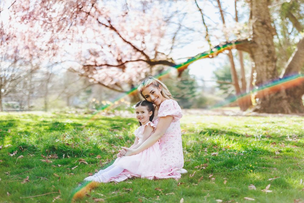 Mommy and Me Session Amongst Princeton Cherry Blossoms - JENNAKPHOTOS ...