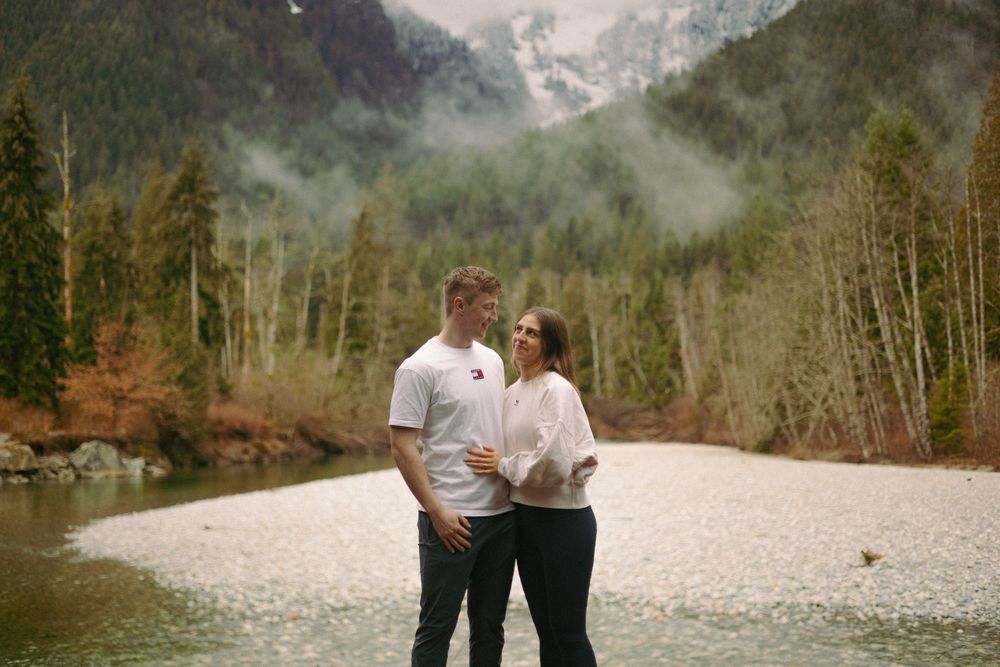 Sunset Beach Engagement Shoot on Film + Digital, Vancouver BC - Sarah ...