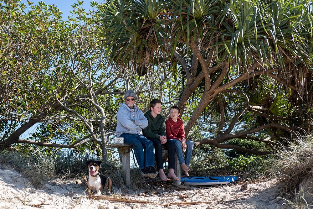 The Rutledge Family in New Brighton, NSW - Lisa Rutledge Photography