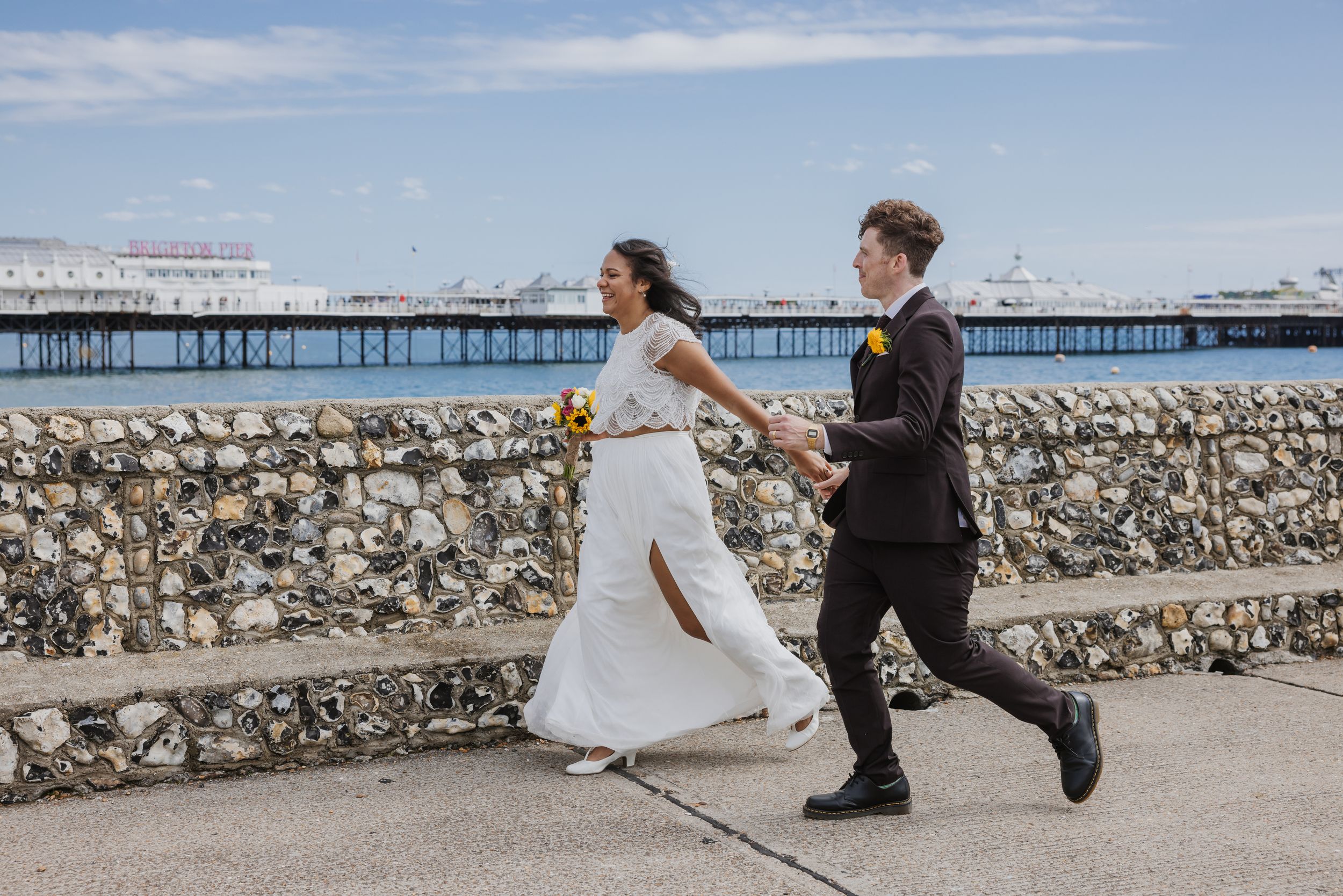 Natasha & Simons Low Key Brighton Wedding - Amy Davies Photography