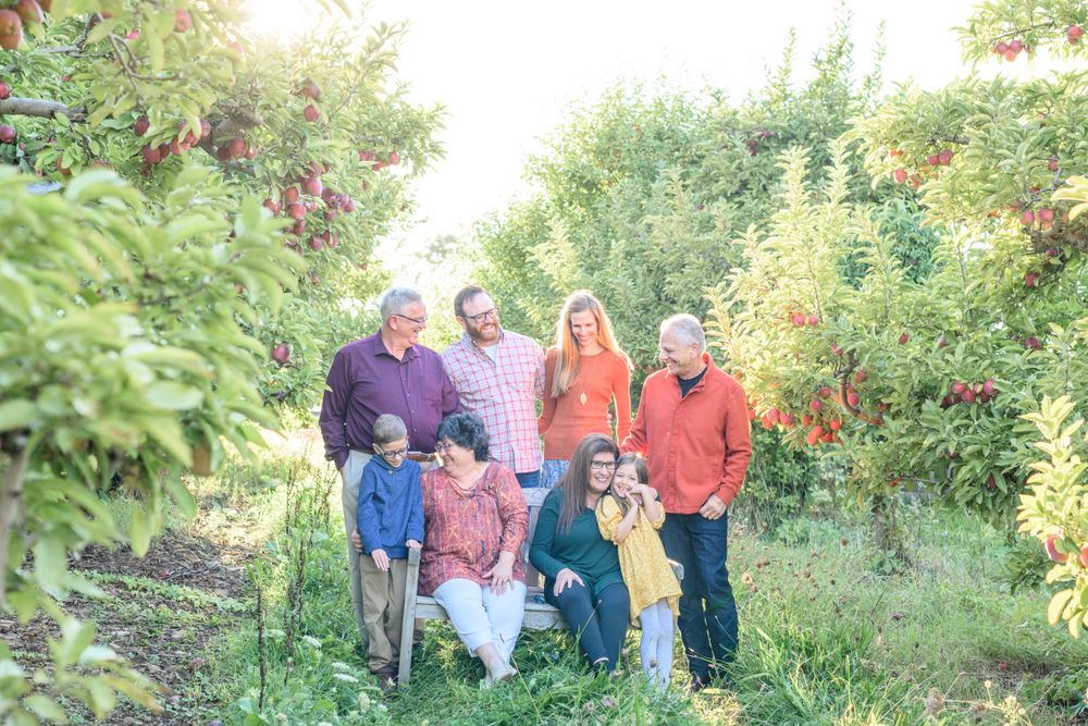 The Weyands and Family in the Orchards - Special Occasions by Rose ...