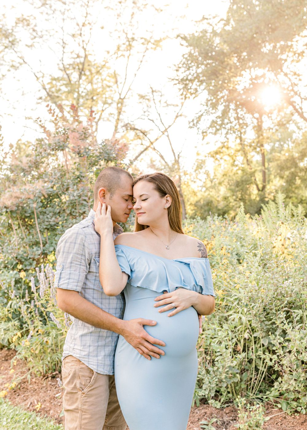 Patricia and Mike | Sweet Maternity Session | Long Grove, IL - Chicago ...
