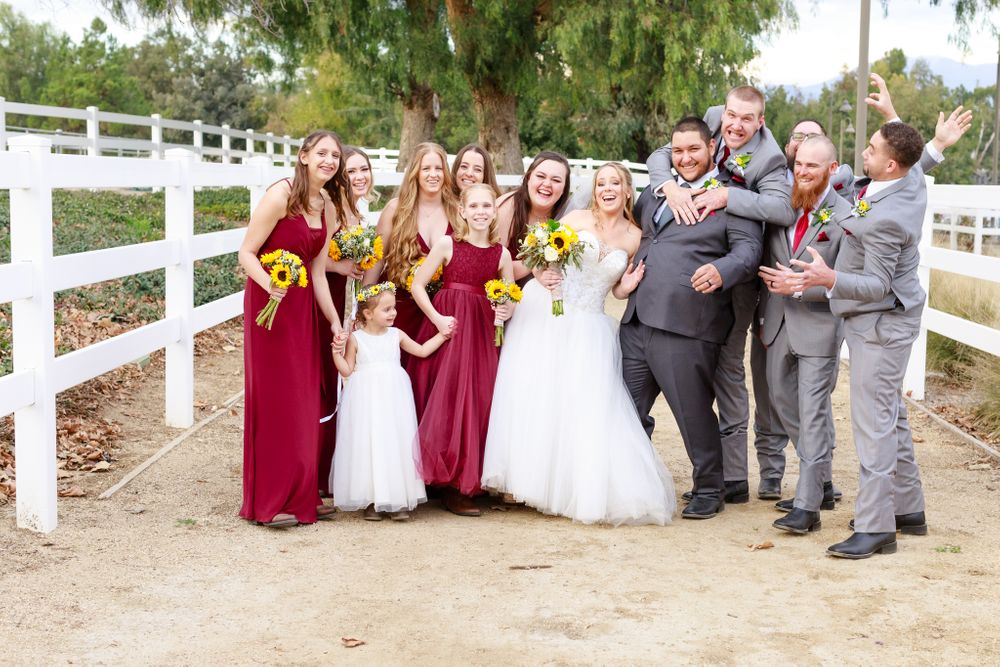 Rustic Outdoor Wedding McCoy Equestrian Center Chino, CA - Amy Flammang ...