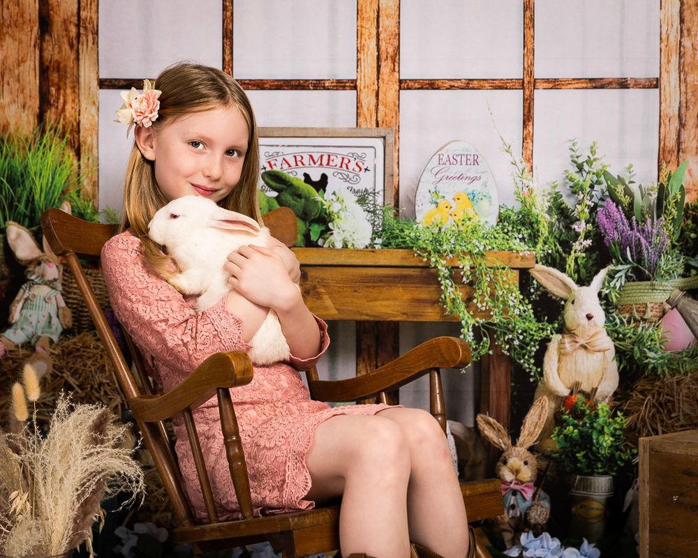 Fun for the Whole Family: Mini Sessions with Real Bunnies for Easter in ...