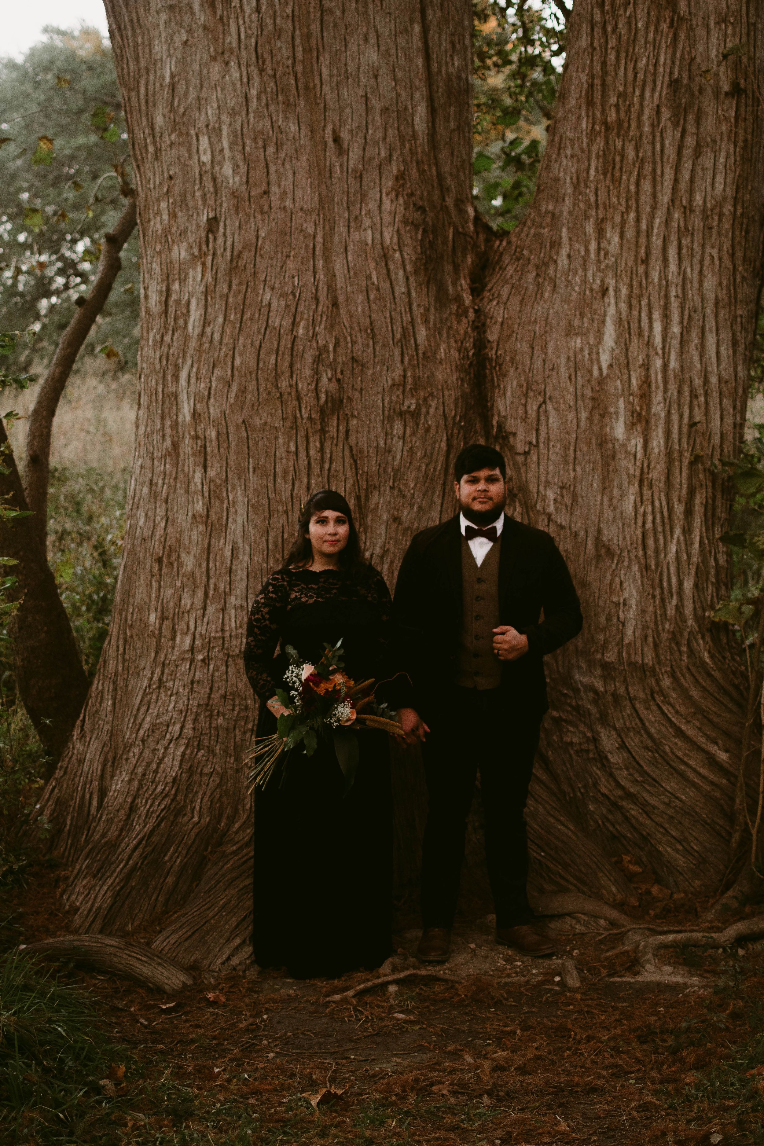 Intimate Autumn Elopement in Boerne, Texas just outside of San Antonio ...
