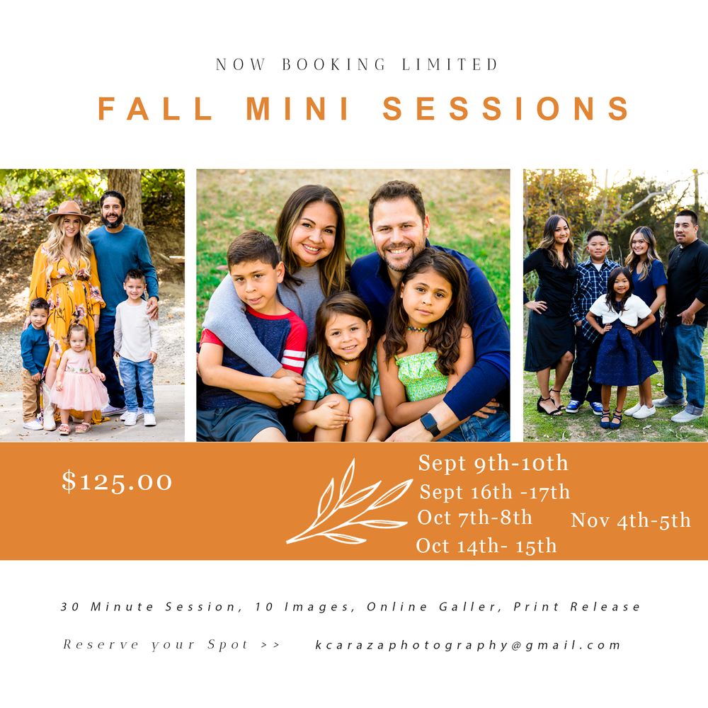 Fall Minis - Kimberly Caraza Photography