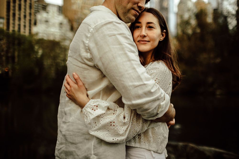 Ariel & Julie's Central Park Engagement Session - Photographs by Joanna ...